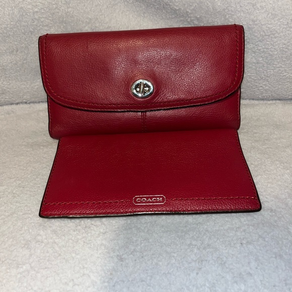 Coach | Bags | Coach Trifold Wallet With Checkbook 2 For | Poshmark